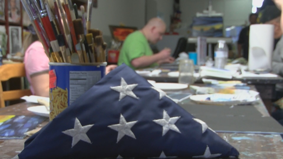 Art therapy helps veterans combat PTSD | WCYB