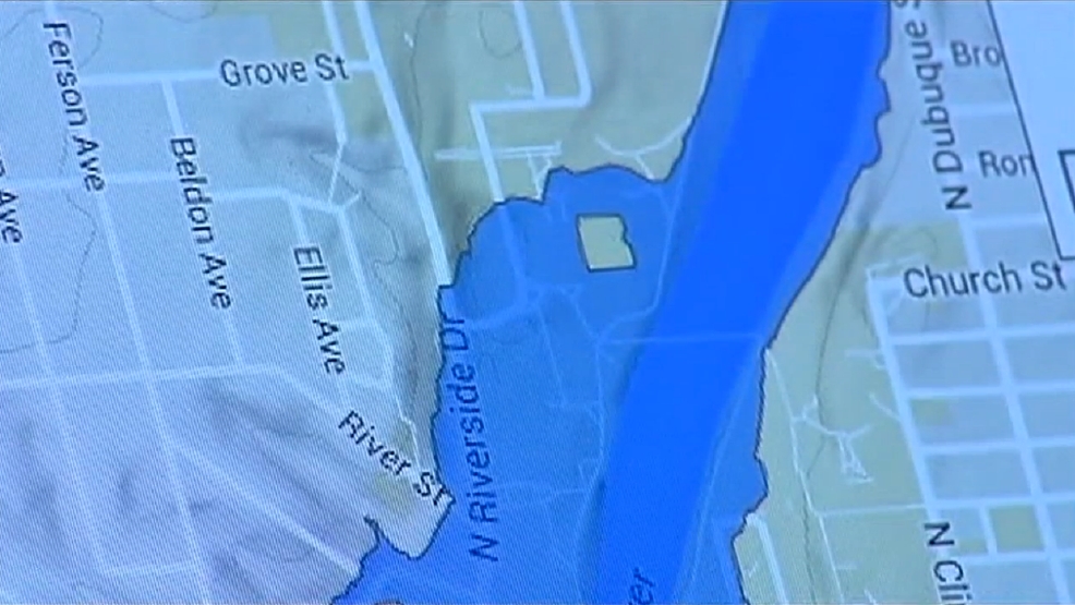 Maps simulate Iowa flood scenarios | KGAN