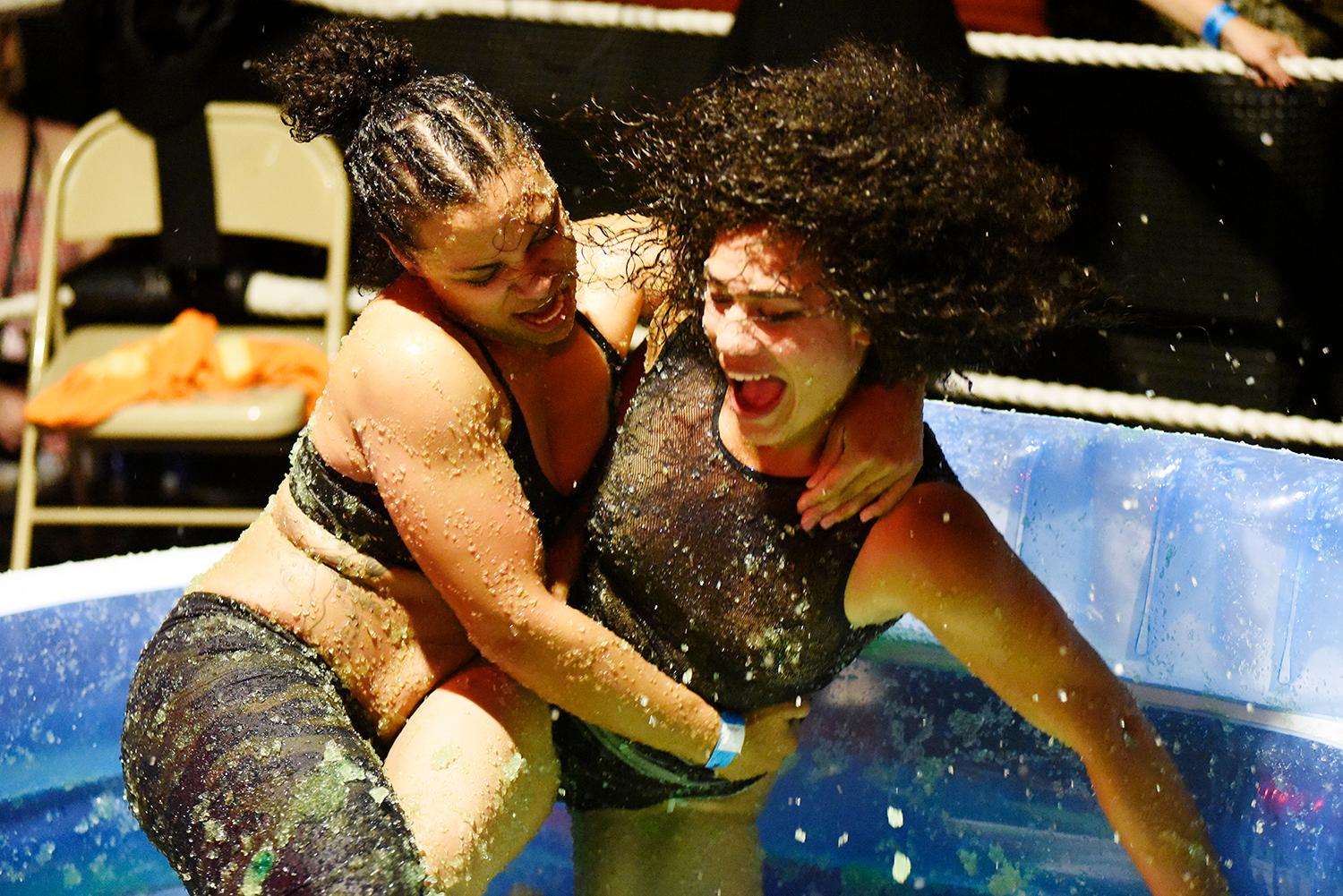 Photos: Halloween-themed jello wrestling is...exactly what it sounds ...