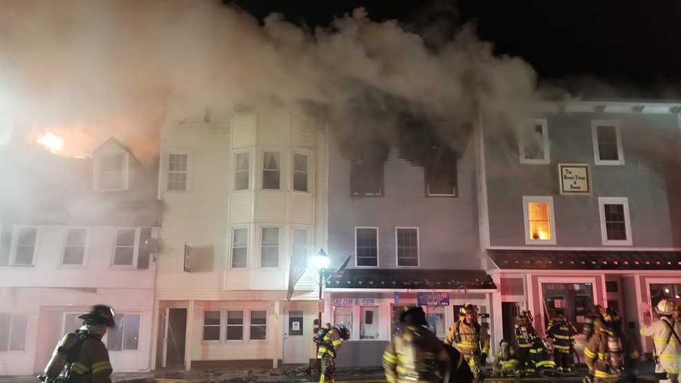 Fire devastates multiple buildings in downtown Old Town | WGME