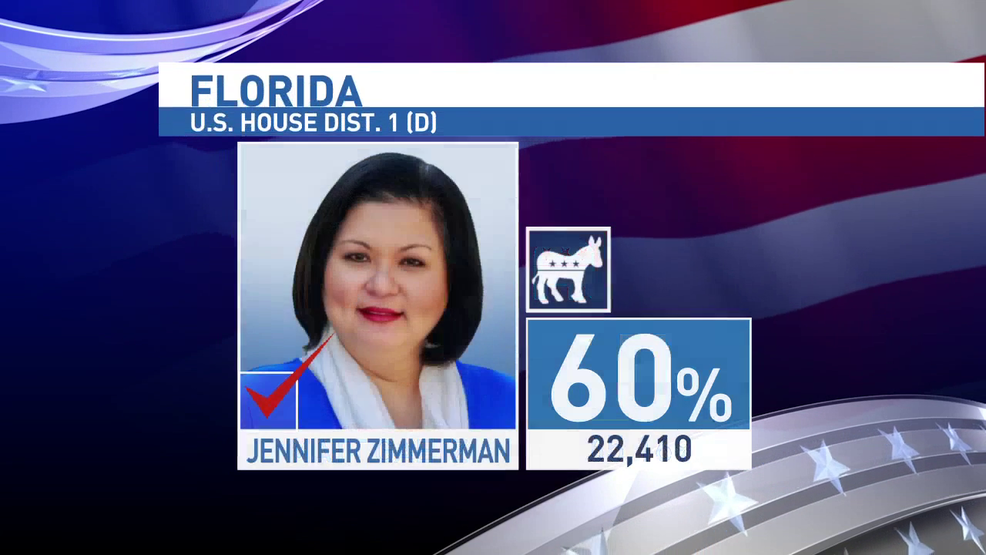 Jennifer Zimmerman wins Democratic primary to face U.S. Rep. Matt Gaetz ...