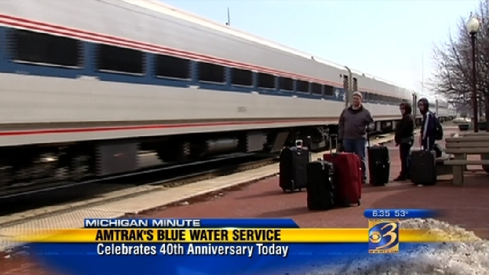 Amtrak celebrates anniversary of Blue Water Service | WWMT